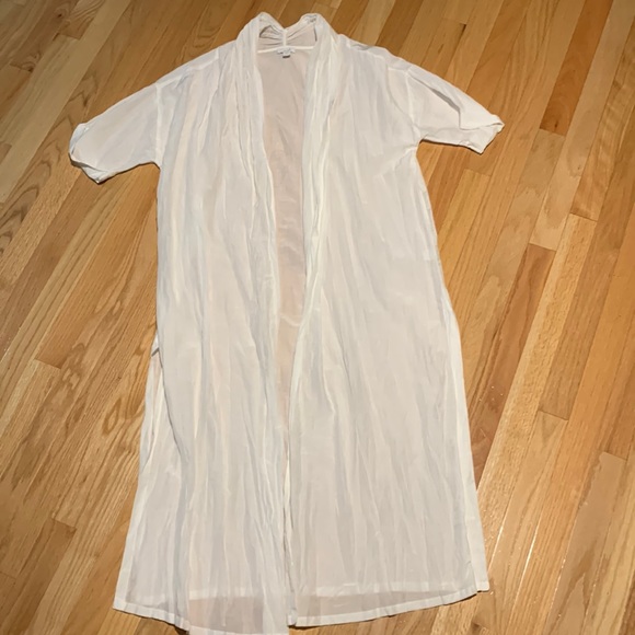 J. Jill | Jackets & Coats | Jjill White Open Jacket | Poshmark